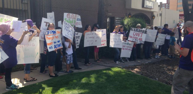 Immigration Reform Protesters Swamp Denver GOP Offices | Colorado Pols