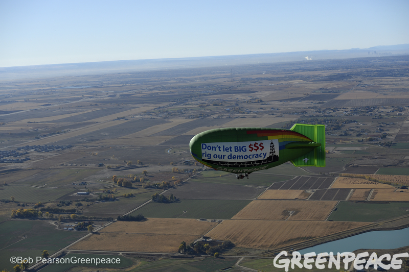 The Greenpeace Blimp: No on Amendment 71 | Colorado Pols