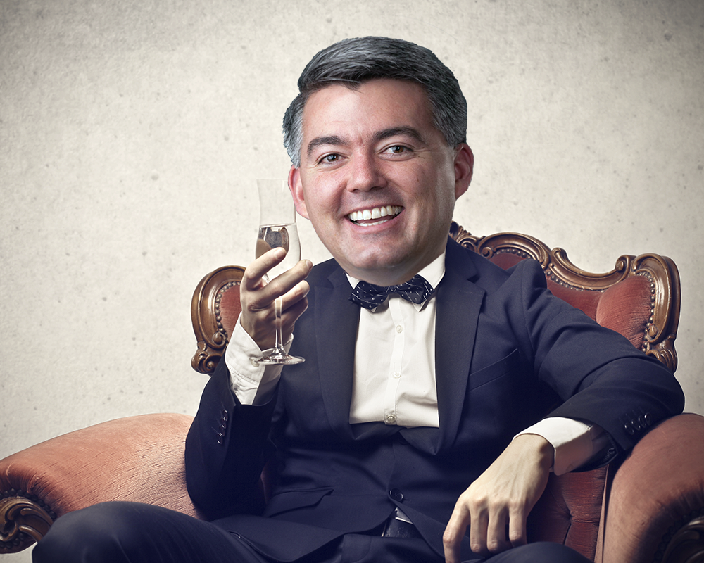 Cory Gardner Sipping $1,000 Champagne as COVID-19 Hit U.S. | Colorado Pols