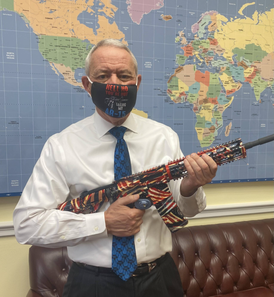 Caption This Photo: Ken Buck Wears Lauren Boebert's Tagline | Colorado Pols