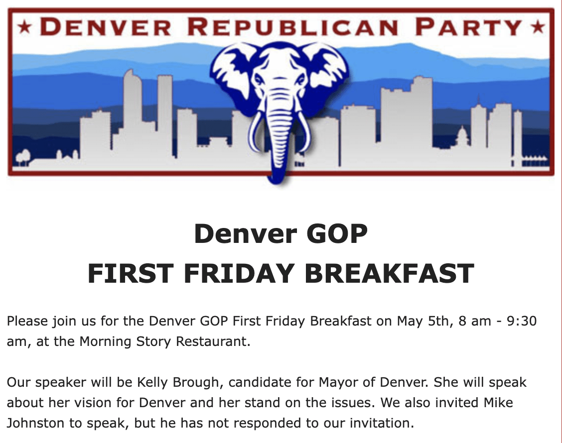 Kelly Brough is the Denver Republican's Candidate for Mayor | Colorado Pols