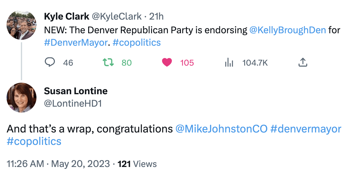 Kelly Brough is the Denver Republican's Candidate for Mayor | Colorado Pols