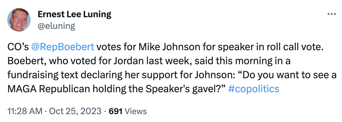 To Know Lauren Boebert is to Know Mike Johnson | Colorado Pols