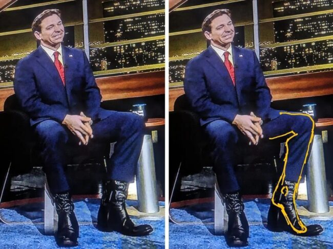 The Low Spark Of Ron DeSantis' High-Heeled Boots | Colorado Pols