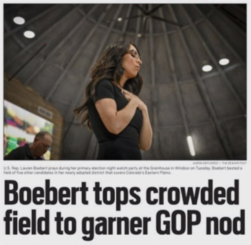 Lauren Boebert: Yesterday, Today, And Forever | Colorado Pols